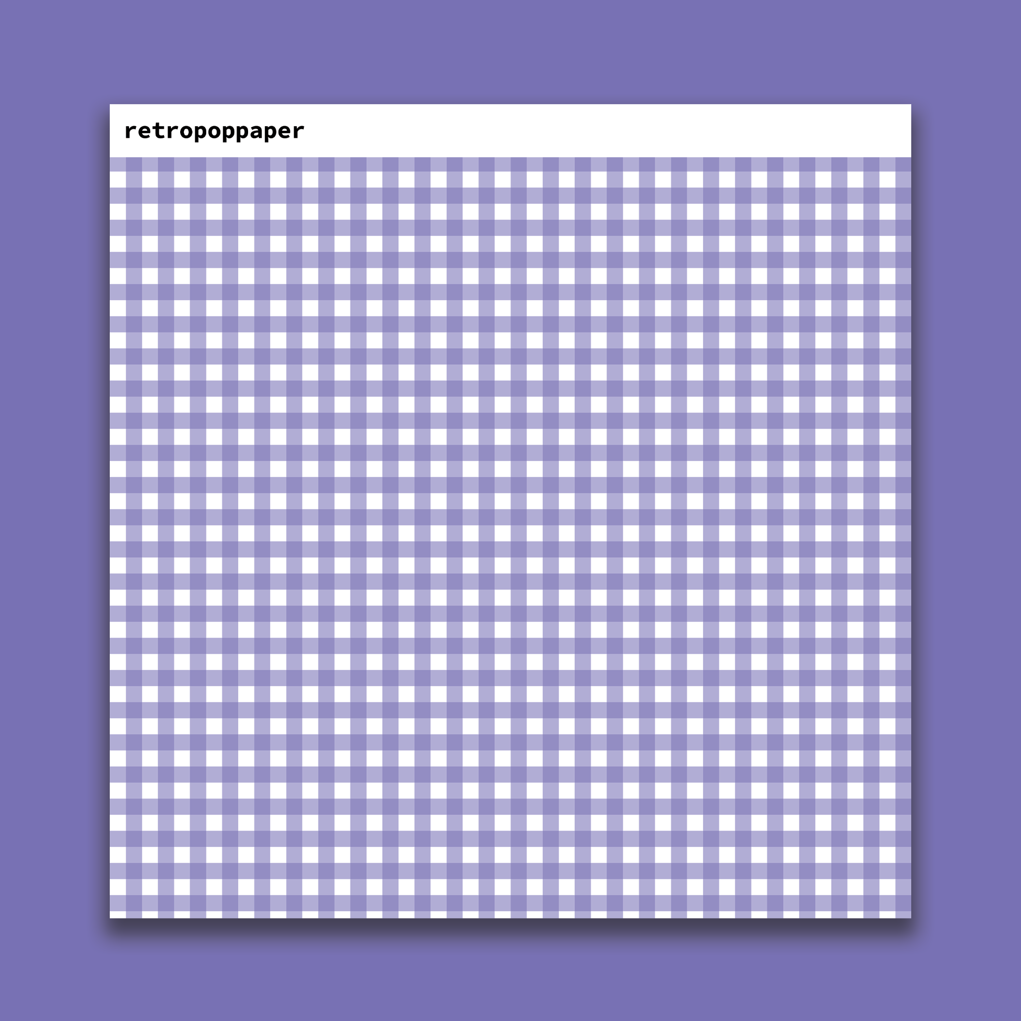 Scrapbook Paper – Retro Pop Paper